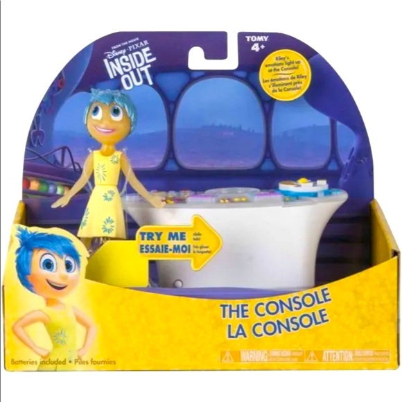 Disney | Toys | Disney Inside Out Console Playset Joy Light Up Figure ...